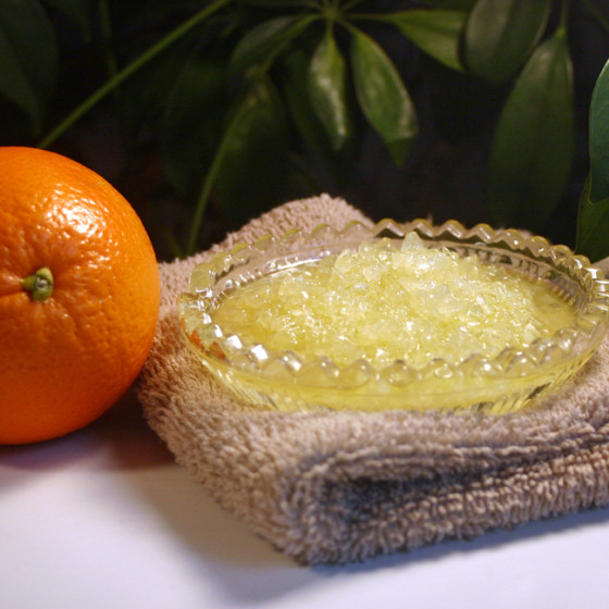 Exhilarating Organic Citrus Body Scrub | Green Healthy Life